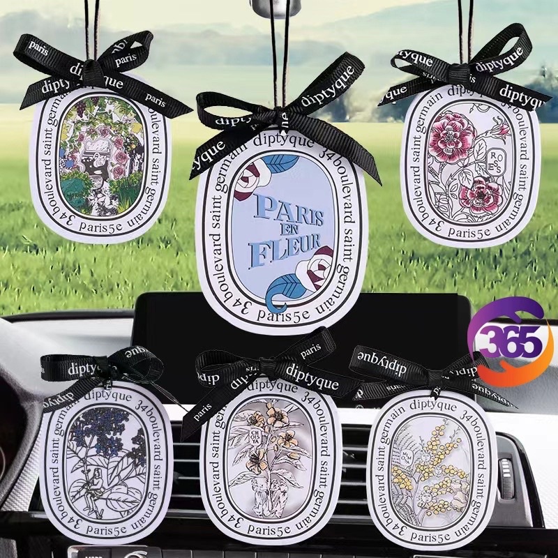 น้ำหอมในรถDiptyque Style Car Fragrance Car Air Freshener Little Tree ...