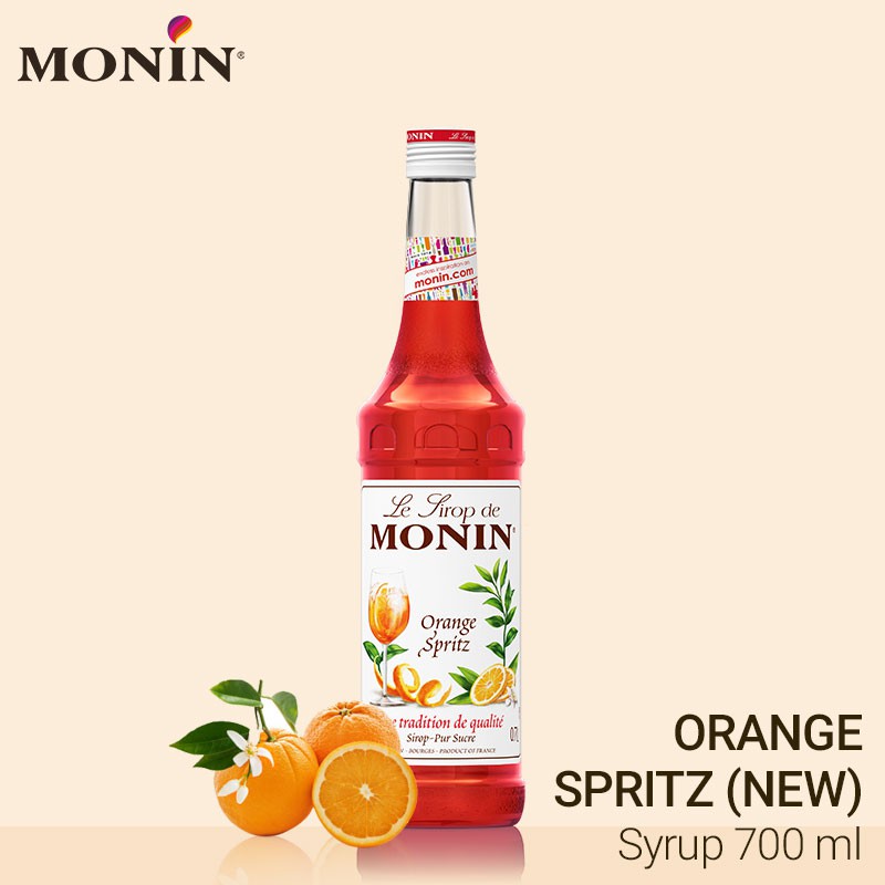 MONIN Orange Spritz Syrup (NEW) 700ml น้ำเชื่อมกลิ่นส้ม ออเร้นจ์ สปริต ...