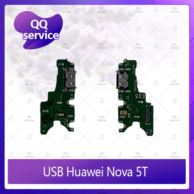 USB Huawei Nova 5T อะไหล่สายแพรตูดชาร์จ แพรก้นชาร์จ Charging Connector Port Flex Cable（ได้1ชิ้น ...
