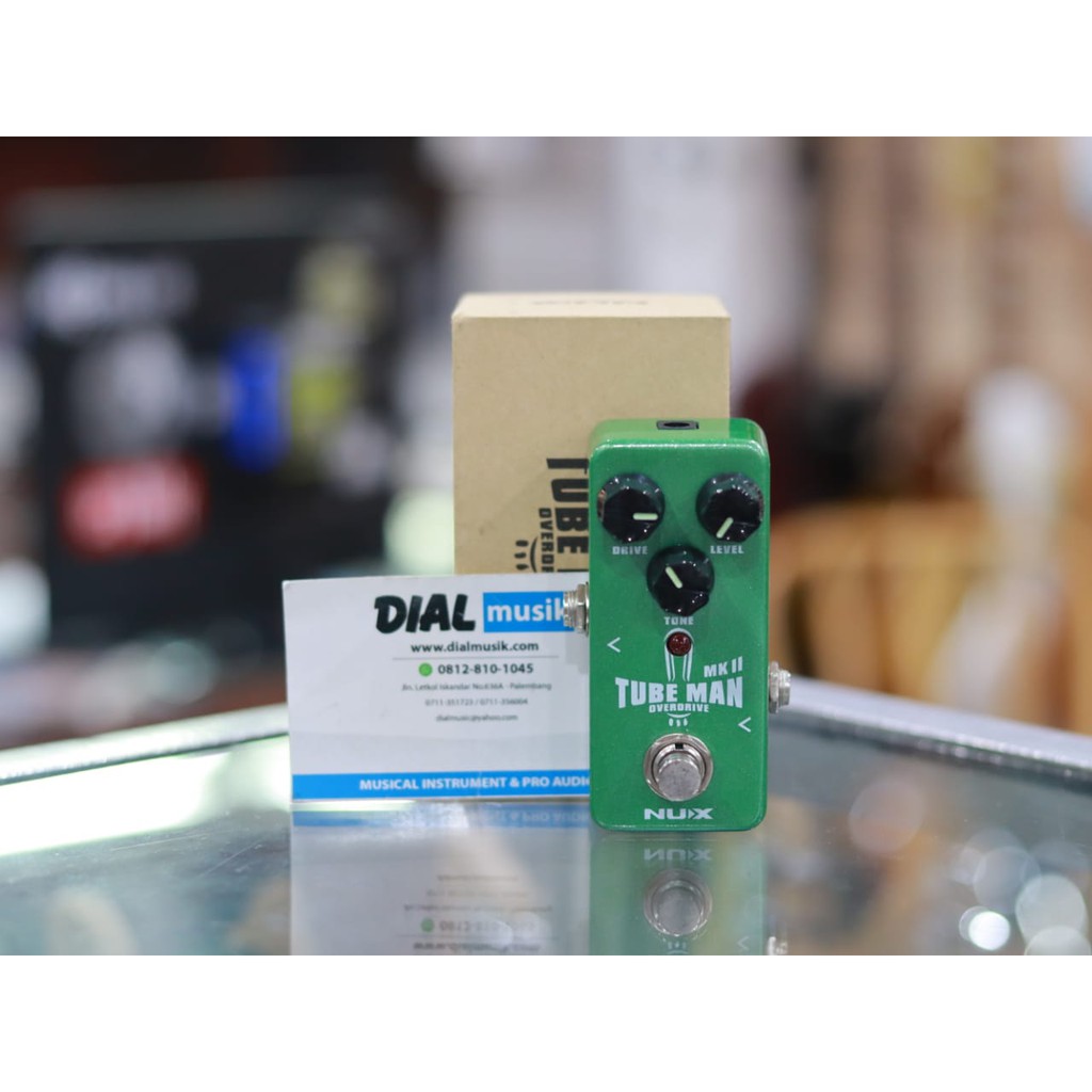 NUX NOD2 MK2 Tube Man Overdrive - เอฟเฟกต์กีตาร์ดั้งเดิม NOD 2 - MK II ...