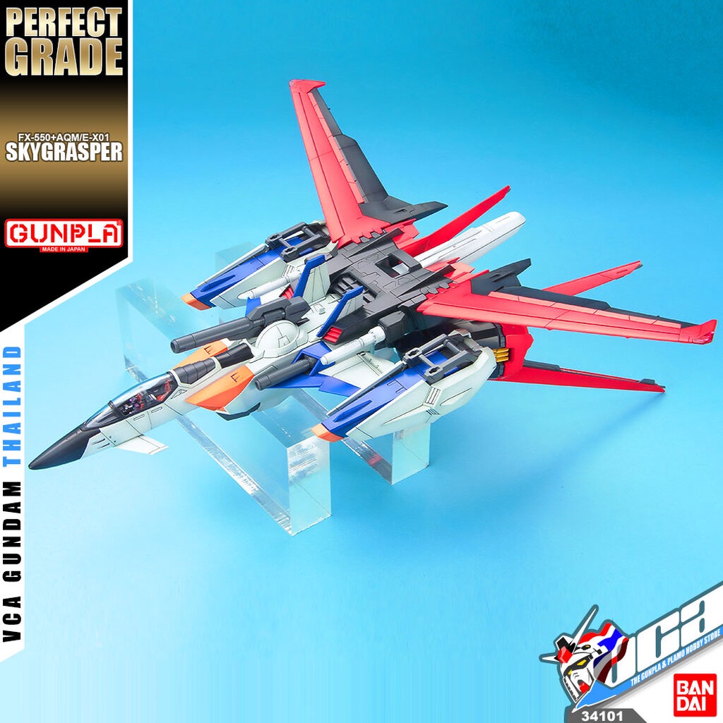 ⭐️ BANDAI GUNPLA PERFECT GRADE PG 1/60 FX-550 SKYGRASPER ประกอบ หุ่น ...