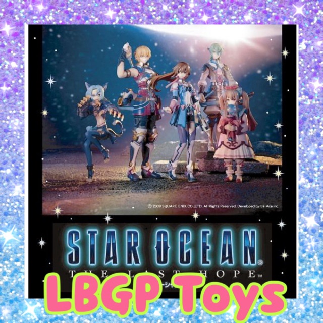 Star Ocean 4 -The Last Hope- Trading Arts Figures Box Set | Shopee Thailand