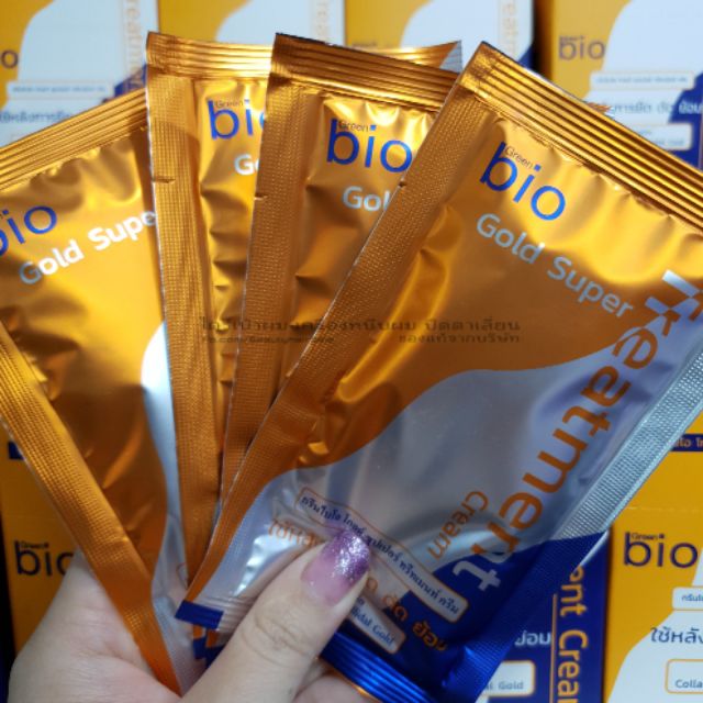 ทรีทเม้นท์ไบโอ(สูตรใหม่) Bio Gold Extra Super Treatment Cream,ทรีทเม้นท ...