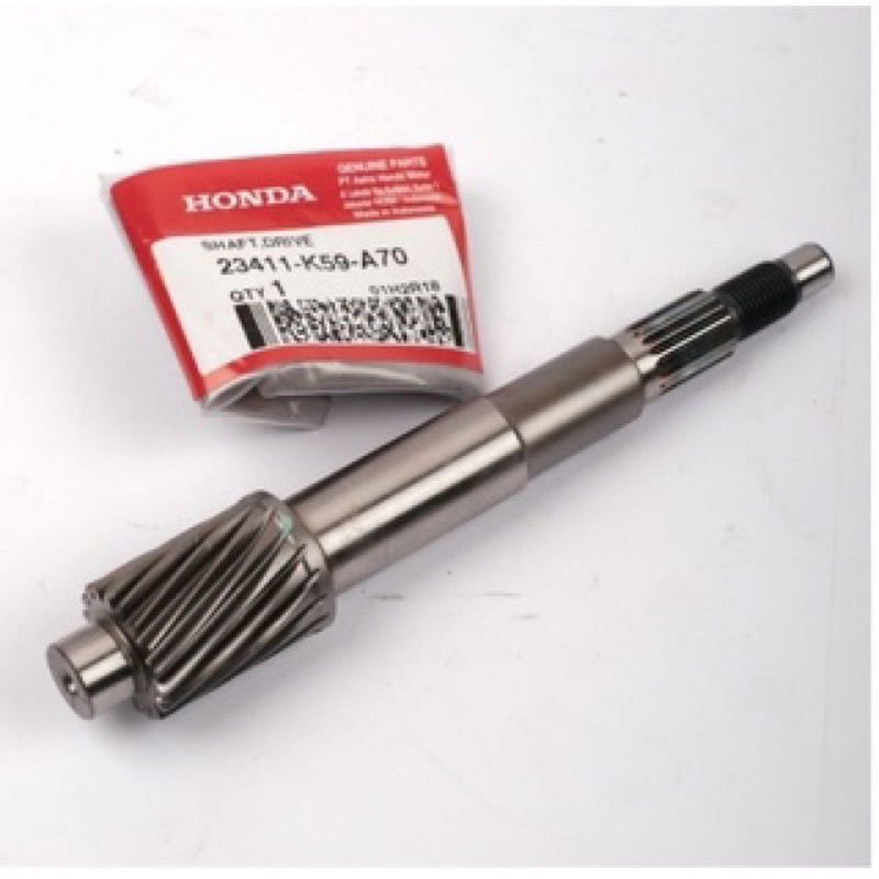 เพลาขับ 18T K59 As pully CVT Vario 150 LED ESP ของแท้ AHM | Shopee Thailand