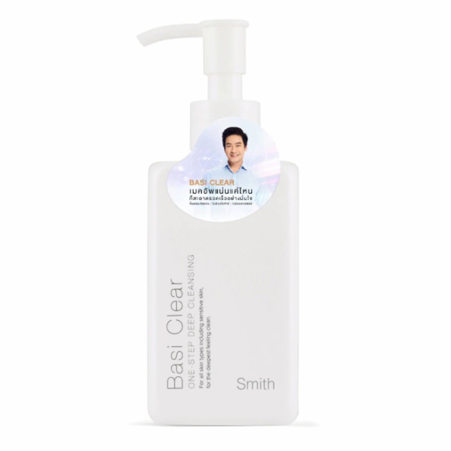 SMITH Basi Clear One Step Deep Cleansing บาสิ เคลียร์ / วัน-สเต็ป ดีพ คลีนซิ่ง 150 มล. | Shopee ...