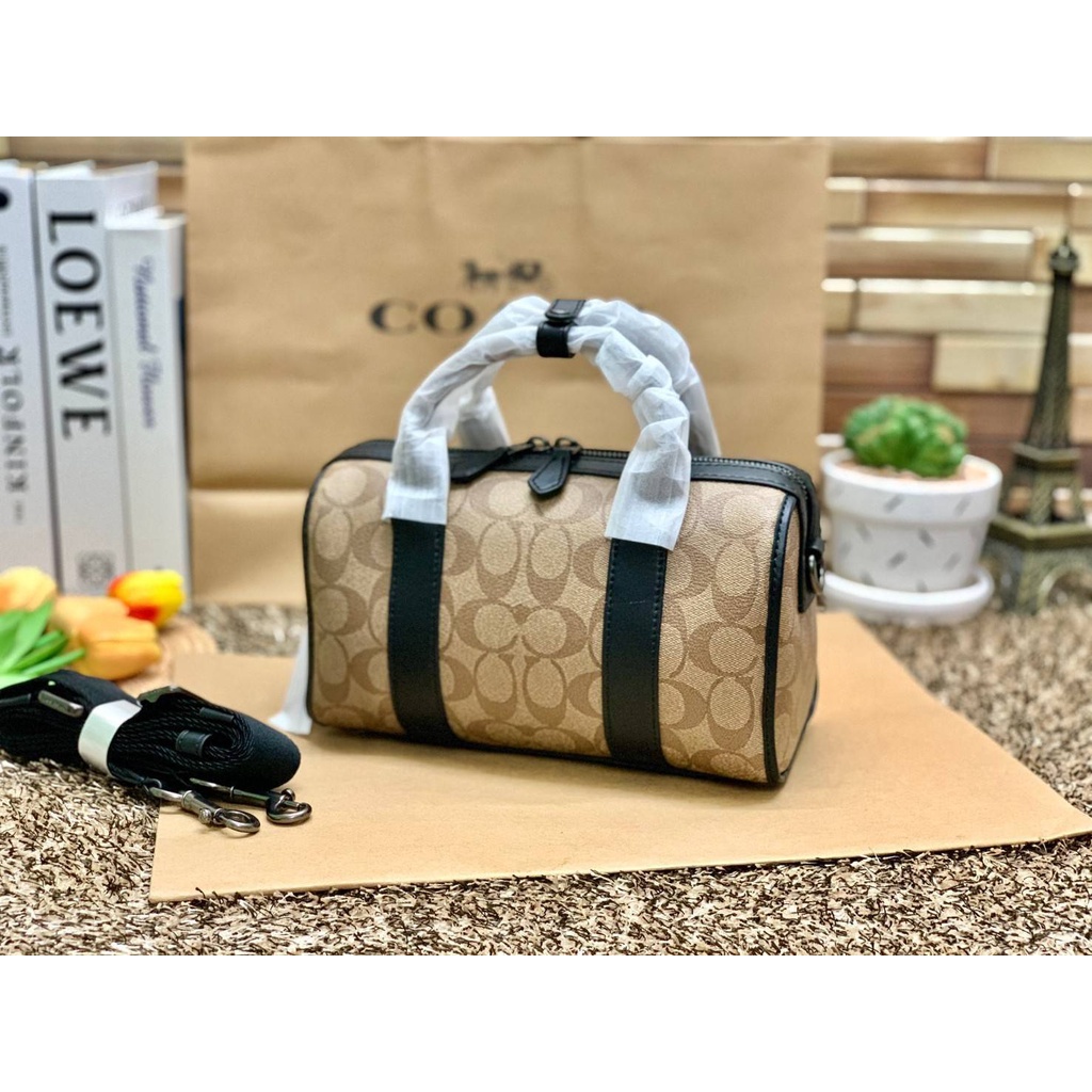 COACH GOTHAM DUFFLE 24 IN SIGNATURE CANVAS (COACH CA186) | Shopee Thailand