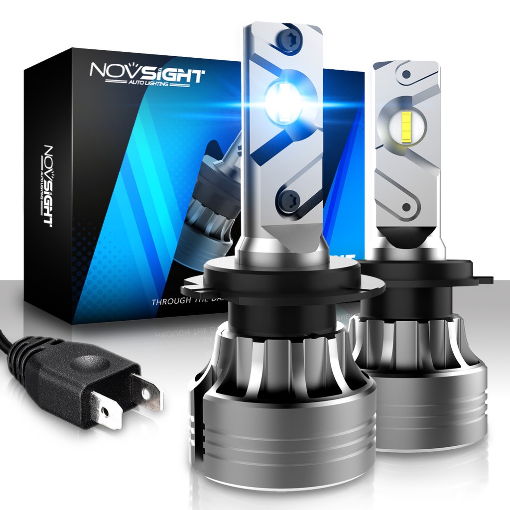 Novsight 9005 9006 HB3 HB4 H11 H4 H7 หลอดไฟ Led N55 ควบคุมอุณหภูมิ ...