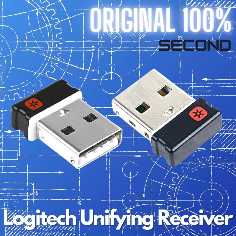 Logitech USB Dongle Unifying Original Second Mouse Carrying | Shopee ...