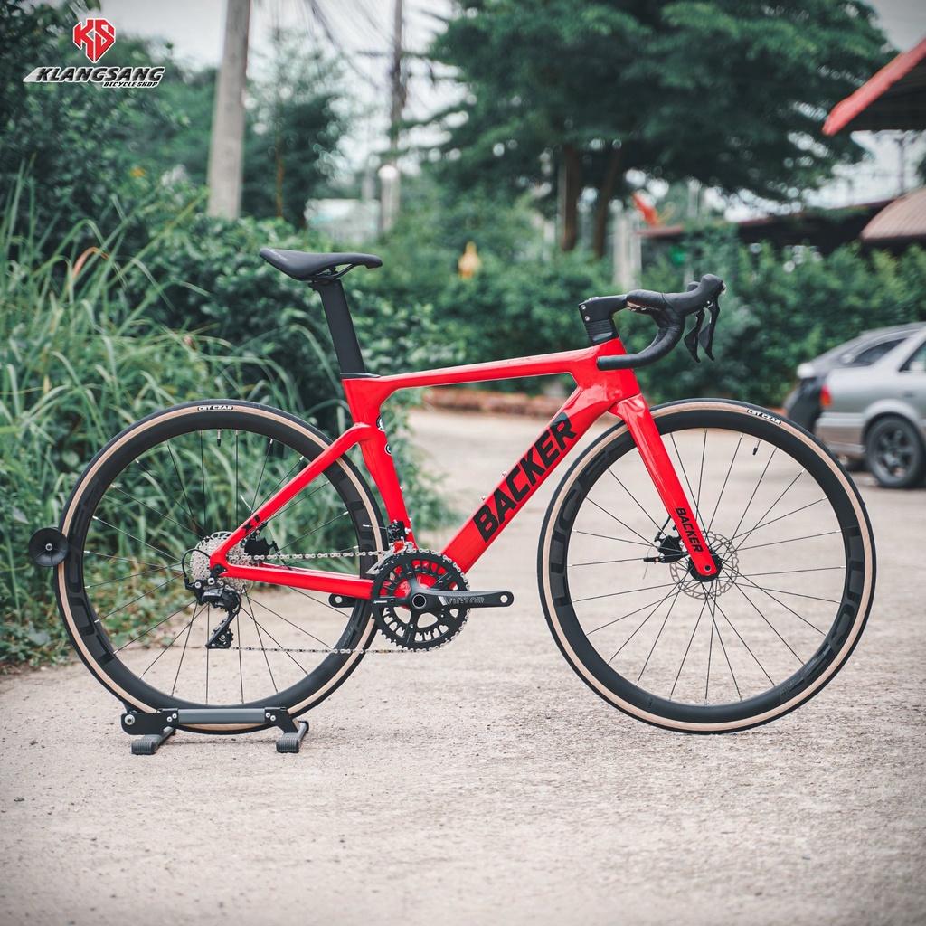 จักรยานเสือหมอบ Backer X1 2022 รุ่นใหม่ล่าสุด เฟรมคาร์บอน ดิสเบรค ...