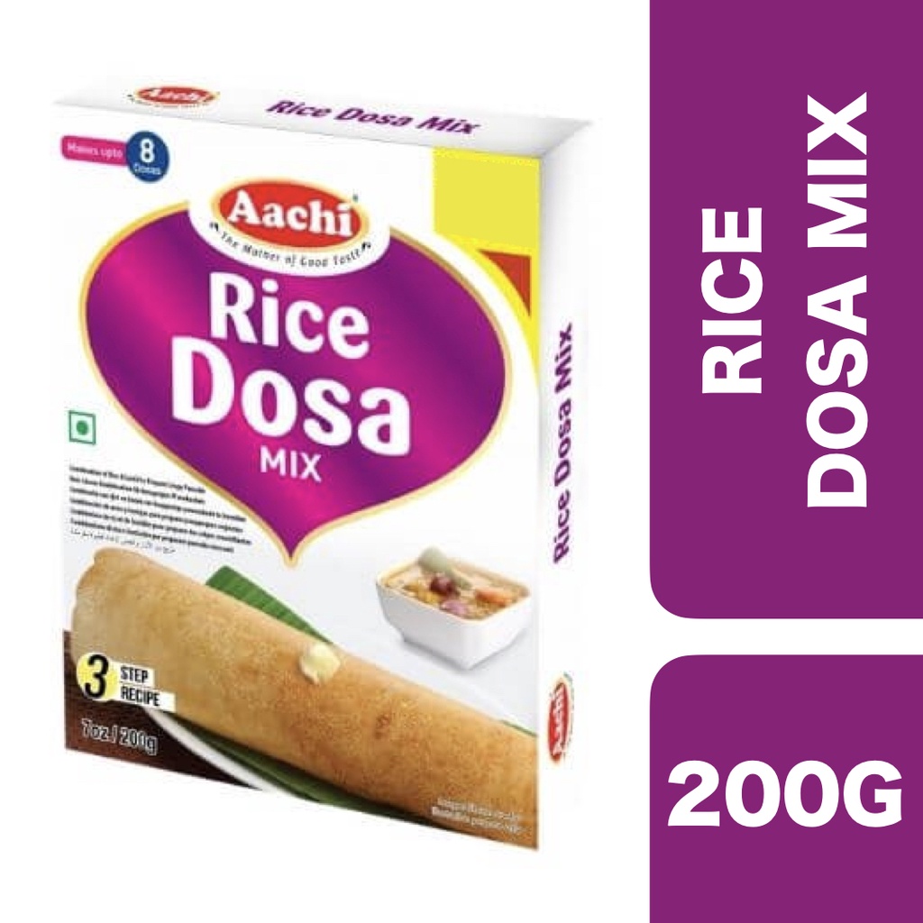 Aachi Rice Dosa Mix (Indian Crispy Pancake) 200g ++ อาชิ ไรสโดซ่ามิกซ์ ...