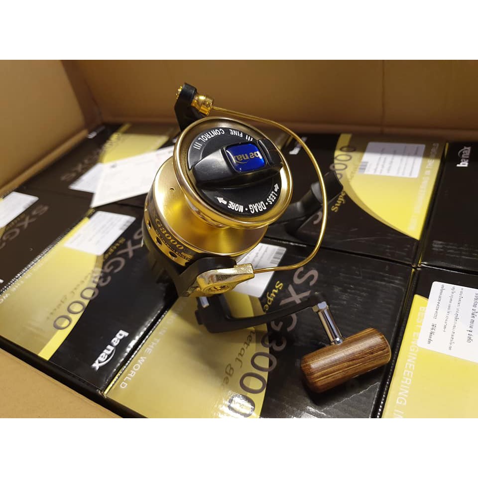 รอกตกปลา Banax SXG2000,3000,4000,5000 รอกหน้าดิน รอกสปินนิ่ง รอก บาแน็ก ...