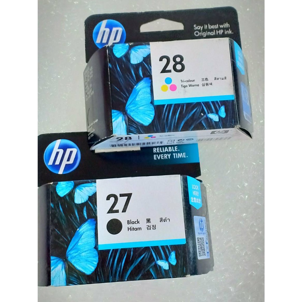 hp27&hp28 สินค้าของแท้100% (ไม่รับประกัน/หรือคืนเงินทุกกรณี) | Shopee ...