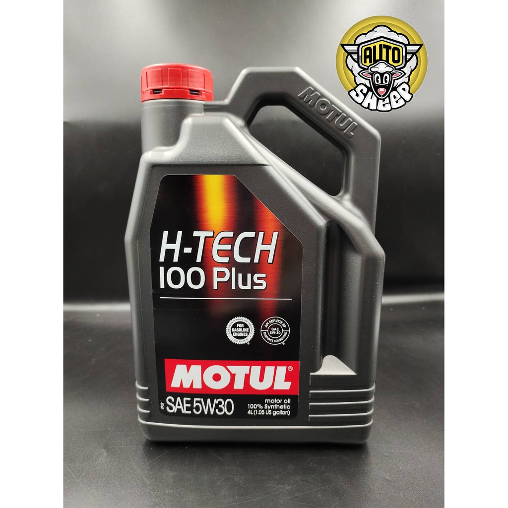 น้ำมันเครื่องยนต์ MOTUL H-Tech 100 Plus 5W30 ขนาด 4 ลิตร (น้ำมันเครื่อง ...