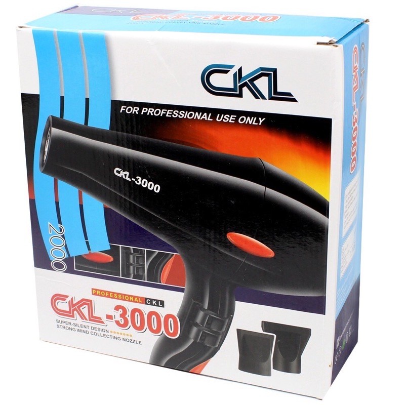 CKLไดร์เป่าผม CKL3000 1700W รุ่น Hair-Dryer-CKL-3000-09a-Song | Shopee Thailand