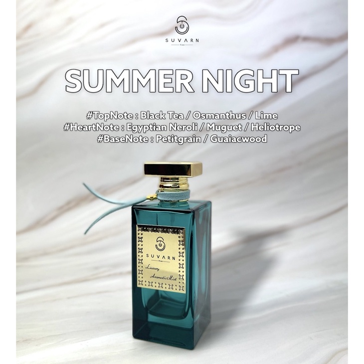 Eau De Parfum 100 ML กลิ่น SUMMER NIGHT (Black Tea / Petitgrain ...