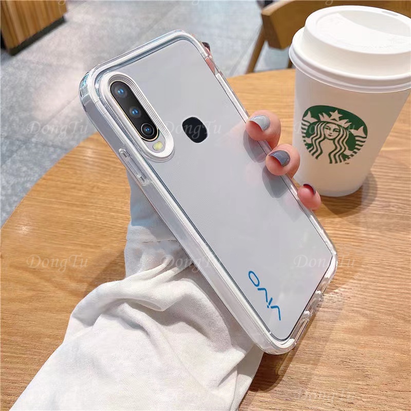 เคสโทรศัพท์มือถือแบบใส กันกระแทก ลาย HP 3 in 1 สําหรับ VIVO Y21 Y21s ...