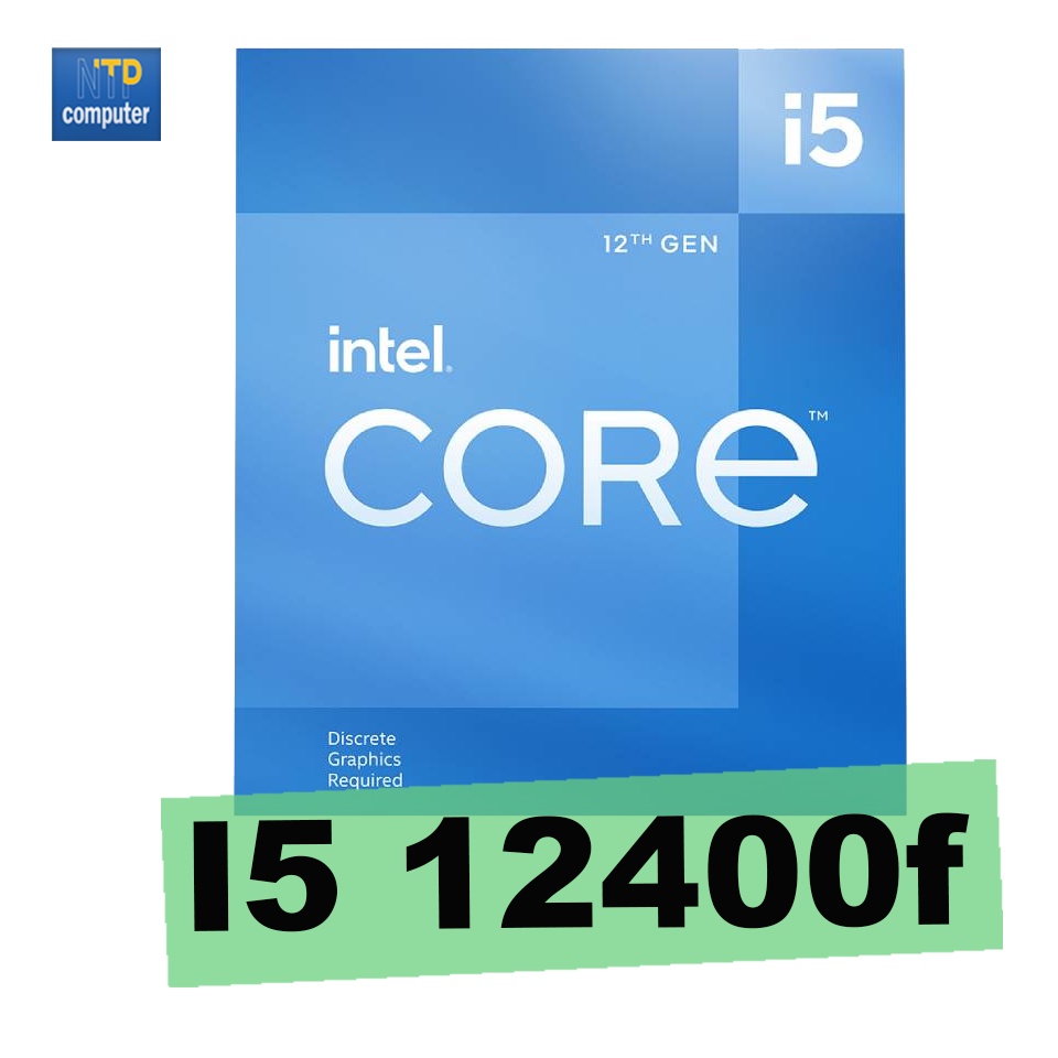 CPU Intel core i5 12400f ซีพียู Max 4.40GHz GEN12 LGA1700 i5-12400f ...