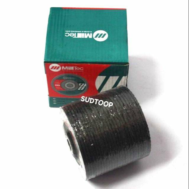 ใบเจียรเหล็ก 4 นิ้ว ใบเจียบาง (2.5มิล) ยกกล่อง 25 ใบ Milltec | Shopee Thailand