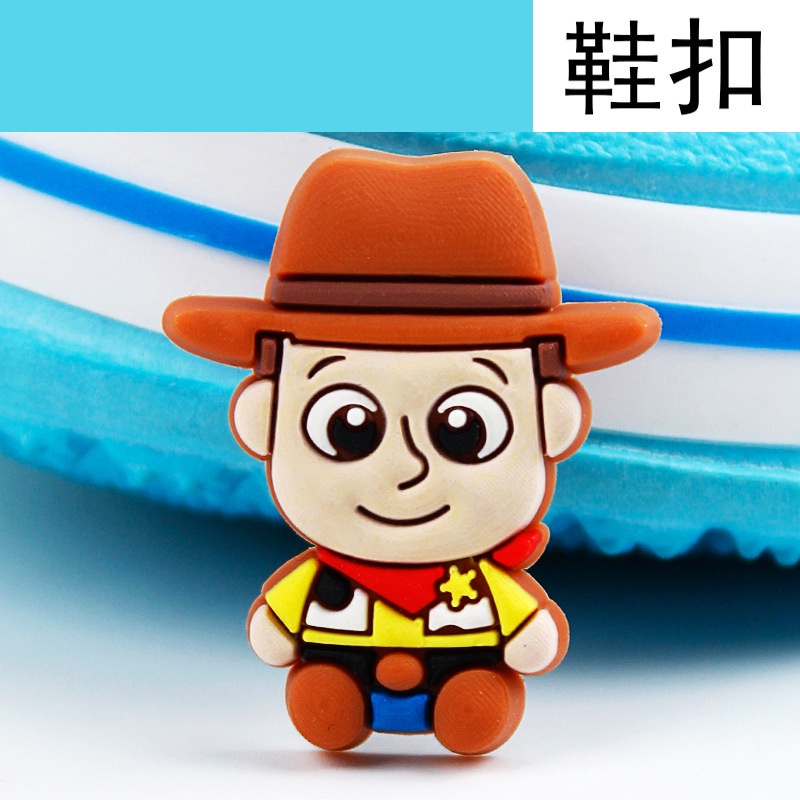 การ์ตูน Toy Story Crocs Jibbitz Buzz Lightyear Shoe Charm อะนิเมะ ...