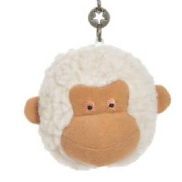 Kipling Key ring @ wool สีขาว หน้าลิง | Shopee Thailand