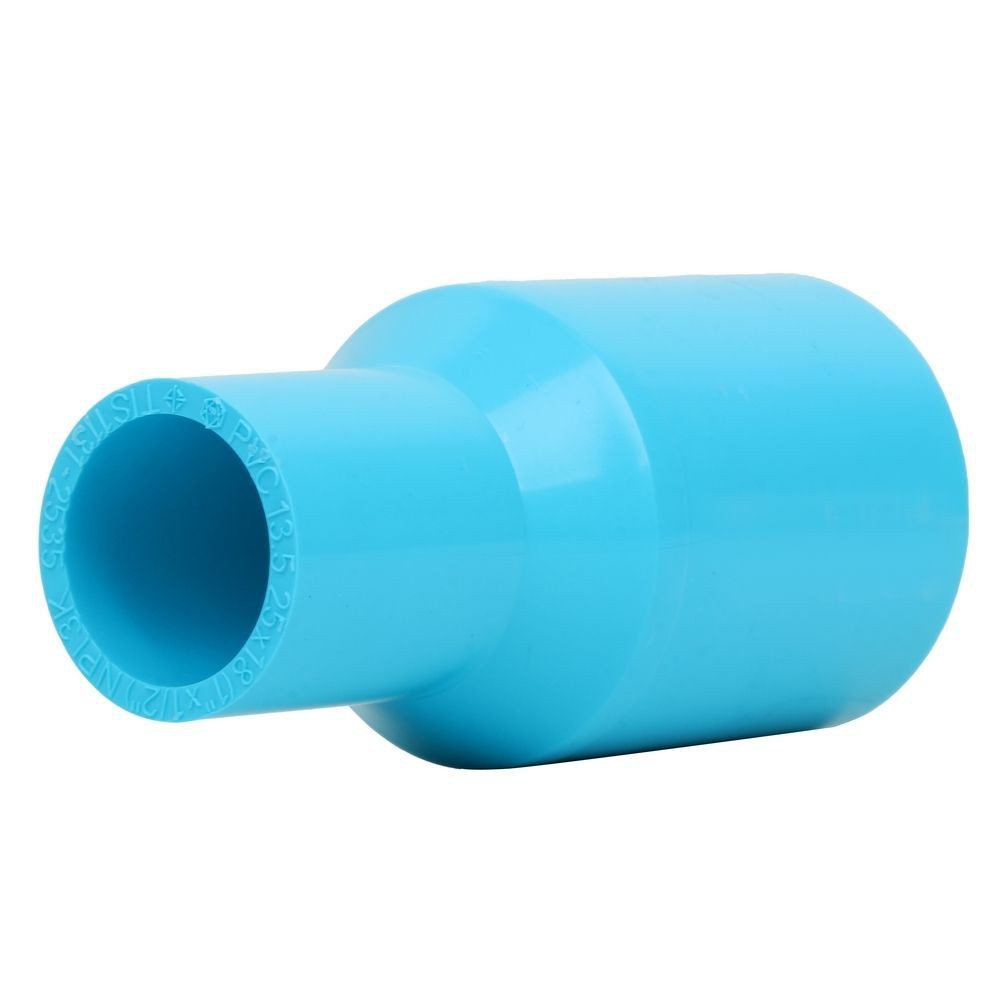 ข้อต่อ ข้อต่อตรงลด-หนา SCG 1 นิ้วX1/2 นิ้ว สีฟ้า อุปกรณ์เดินท่อ งานระบบ ...