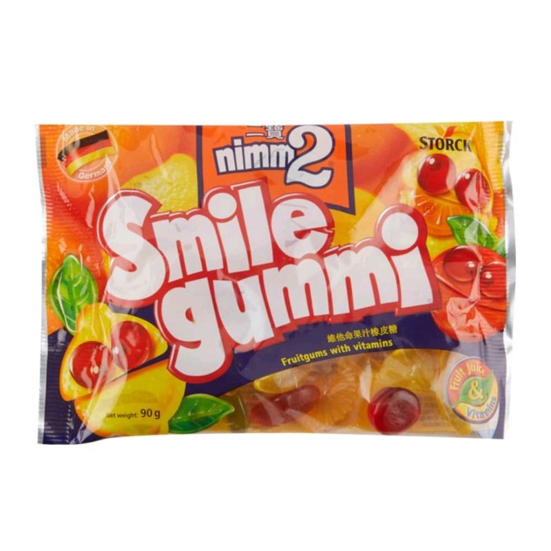 เจลลี่รสผลไม้รวม Nimm2 Smile Mixed Fruit Gummi 90g. | Shopee Thailand