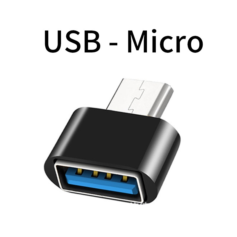 Pffee Otg Usb To Micro Type C อะแดปเตอร์ปลั๊กเสียบสายเคเบิ้ล Otg ...