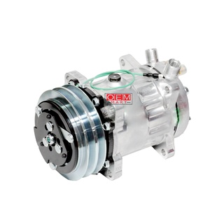 คอมแอร์ นำเข้า ซันเด้น 709 24โวลต์ 2ร่อง หัวโอริง คอมเพรสเซอร์ คอม แอร์ ...