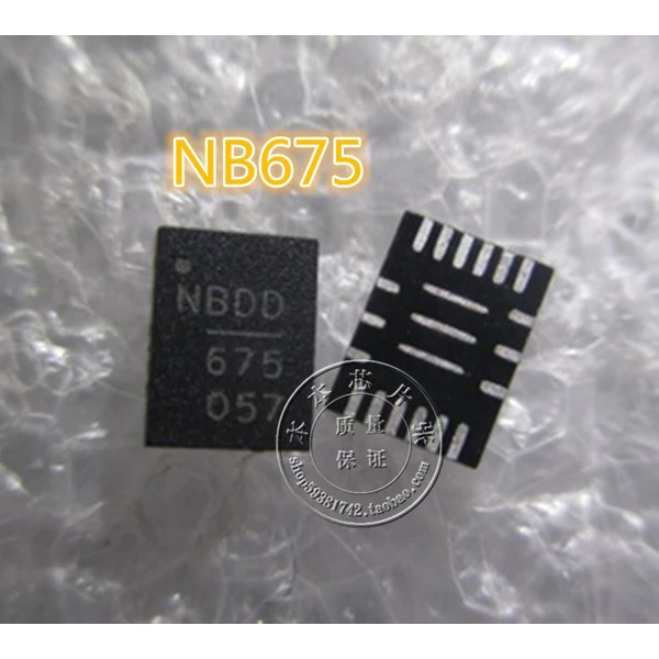 ไอซี PWM เบอร์ NB675GL-Z NB675 รหัส บนตัวชิพ NBDD NBDC จ่ายไฟ 1.5V ...