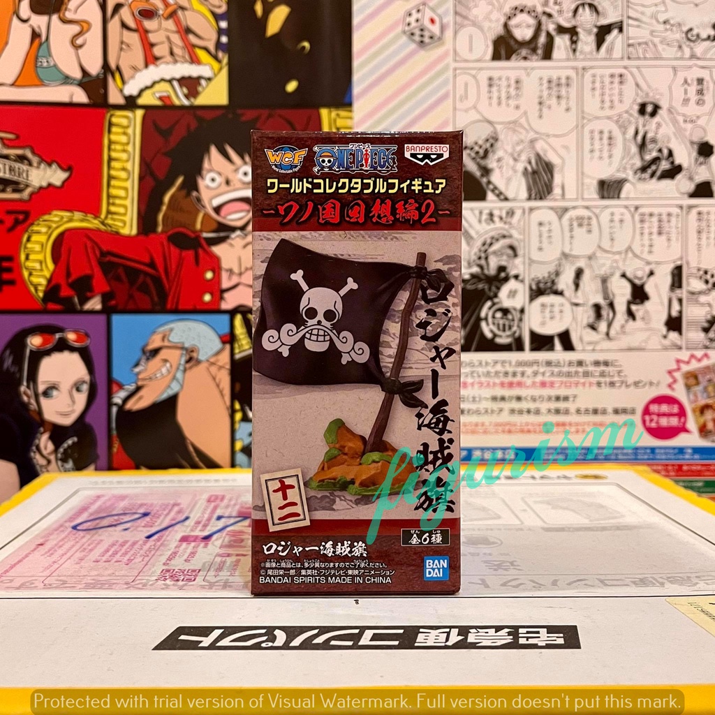 🔥 WCF Roger Pirates' Flag ธงโจรสลัด โรเจอร์ Wano Kuni Kaisouhen วาโนะ ...