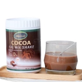 DEPROUD COCOA ไบโอ โกโก้ Calcium - BIO Cocoa Mix SHAKE (1กระปุก 250กรัม ...