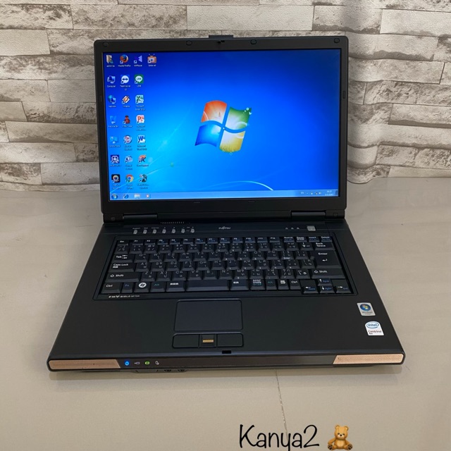 Fujitsu FMV BIBLO NF70X core 2 จอ 15.4 นิ้ว SSD 128 GB โน๊ตบุ๊คมือสอง สภาพดี | Shopee Thailand