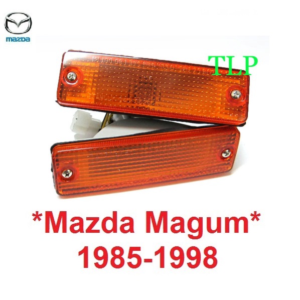 สีส้ม ไฟกันชน MAZDA MAGNUM 1985 - 1998 มาสด้า แม็กนั่ม บราโว่ B-SERIES ...