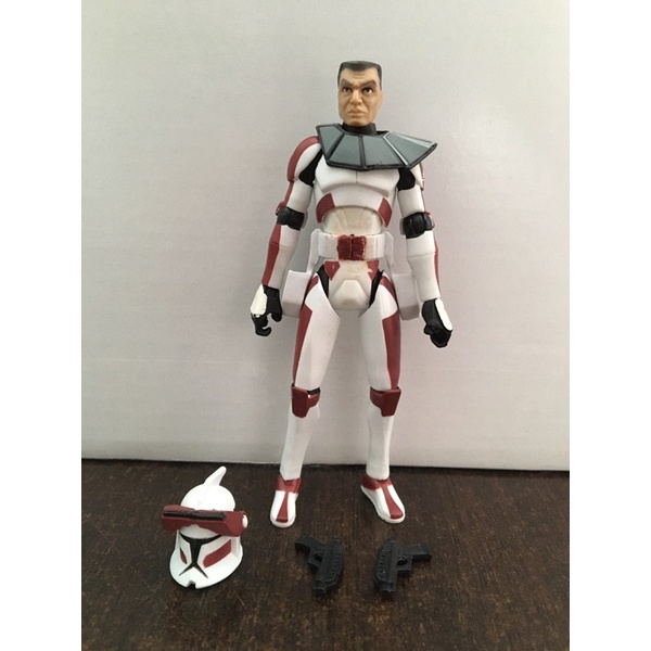 Hasbro Star Wars The Clone Wars Clone Commander Lieutenant Thire Clone ...