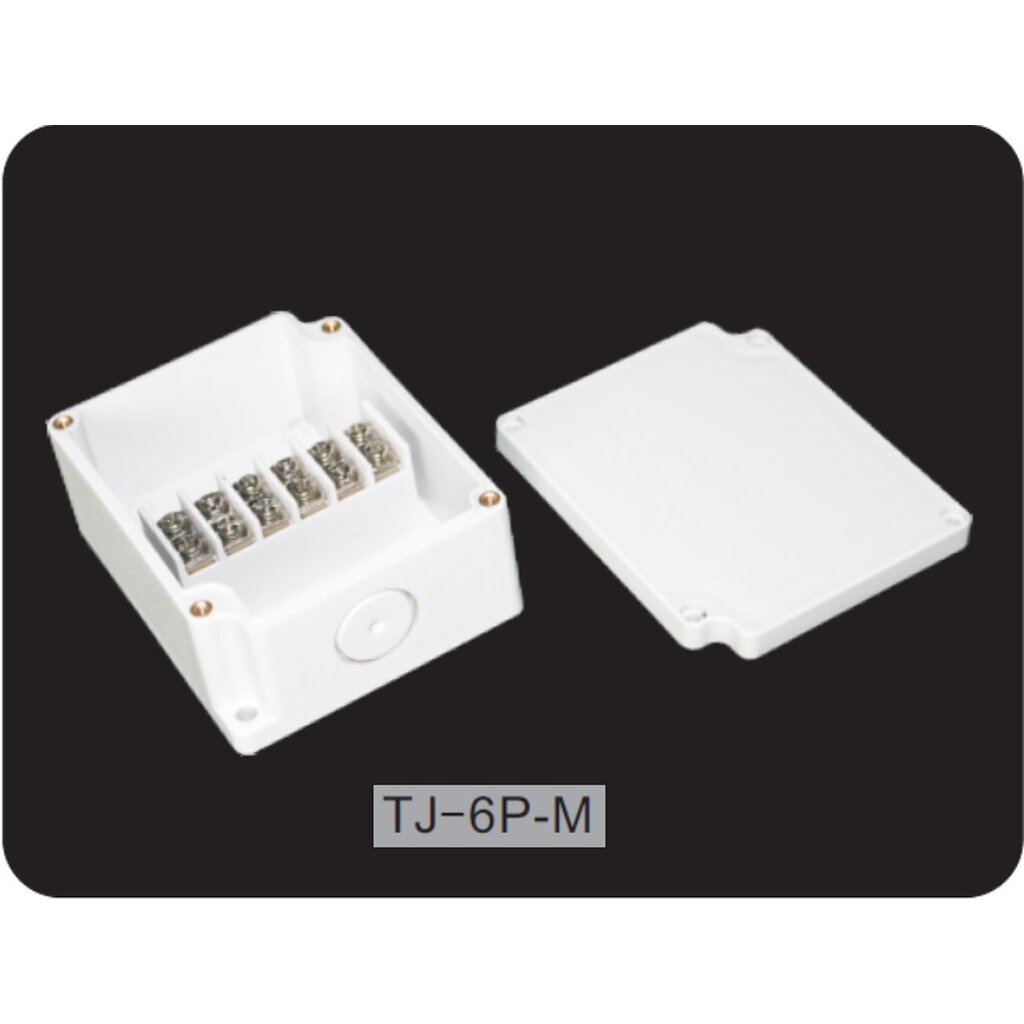 TJ-6P-M : Terminal Block Box IP66 (กล่องพลาสติก พร้อมเทอร์มินอลบล็อก ...
