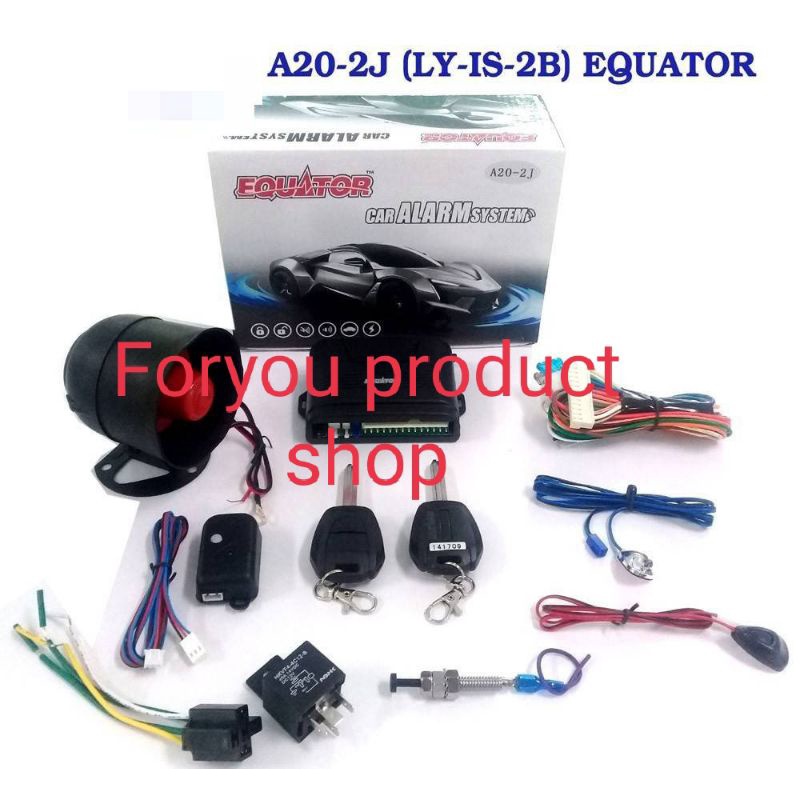 Equator สัญญาณกันขโมย รุ่น A20-2J | Shopee Thailand