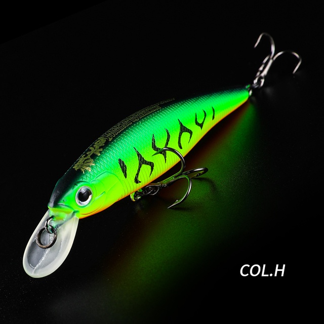 Bearking เหยื่อตกปลาประดิษฐ์ 80 มม. 9.9 กรัม 0.8-1.2 ม. คุณภาพดี ...