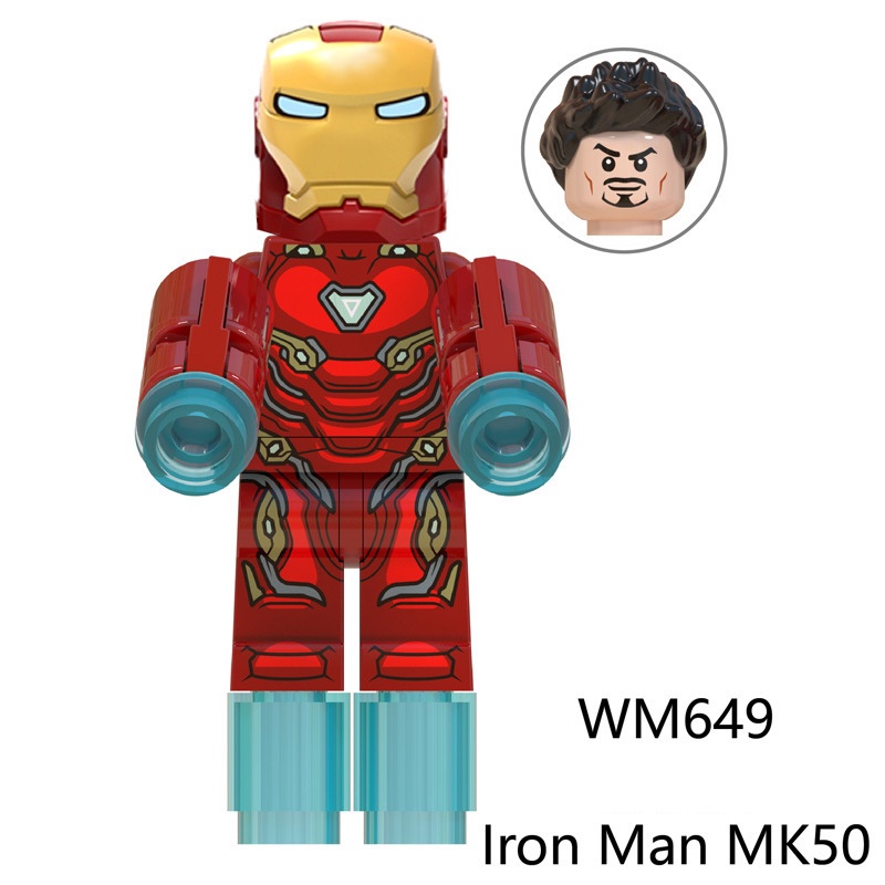 ฟิกเกอร์ iron man marvel Avengers ironman mark 50 Pepper Building ...
