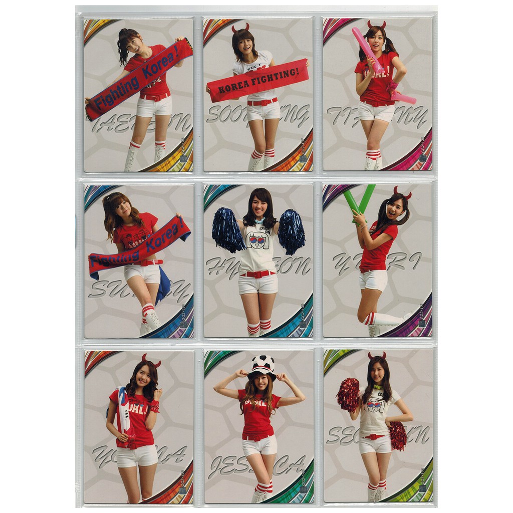 SNSD Girls' Generation Normal Card "GG2.136-144" (การ์ดธรรมดา) Official ...