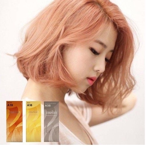 สีผมเบอริน่า Berina hair color Set 3 กล่อง A19+A16+A38 สีน้ำตาลช็อคโกแล ...