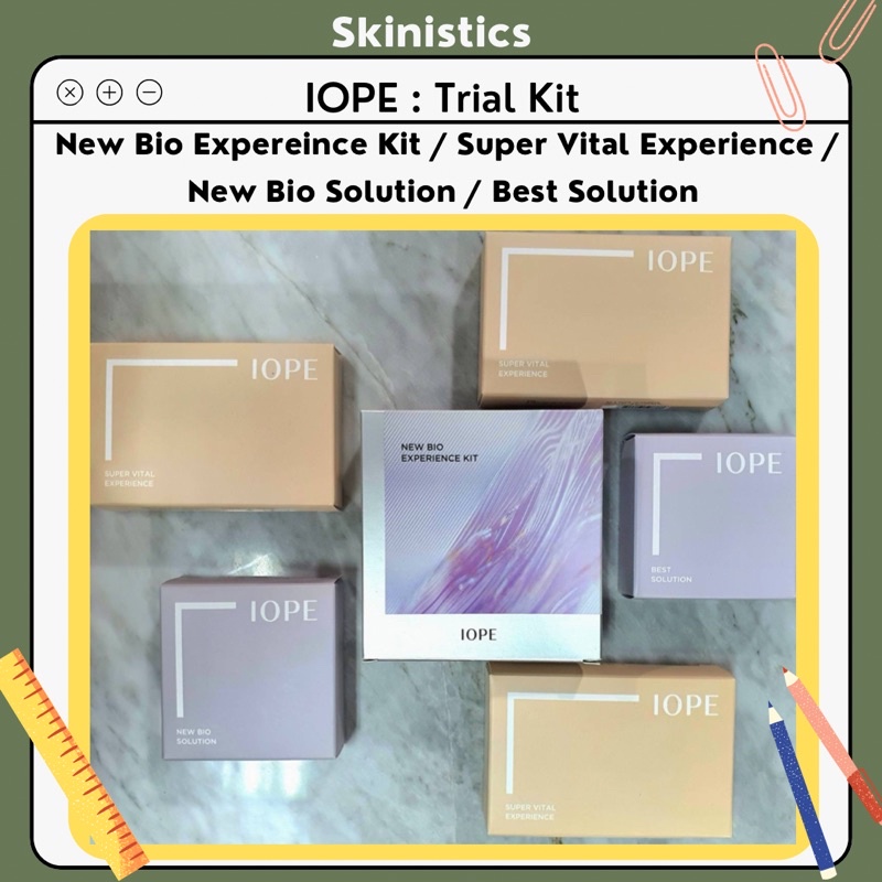 IOPE Set Kit ตัวดังขนาดทดลอง ยกทุกไลน์ดังมาให้ได้ลองกันเเล้ว | Shopee Thailand