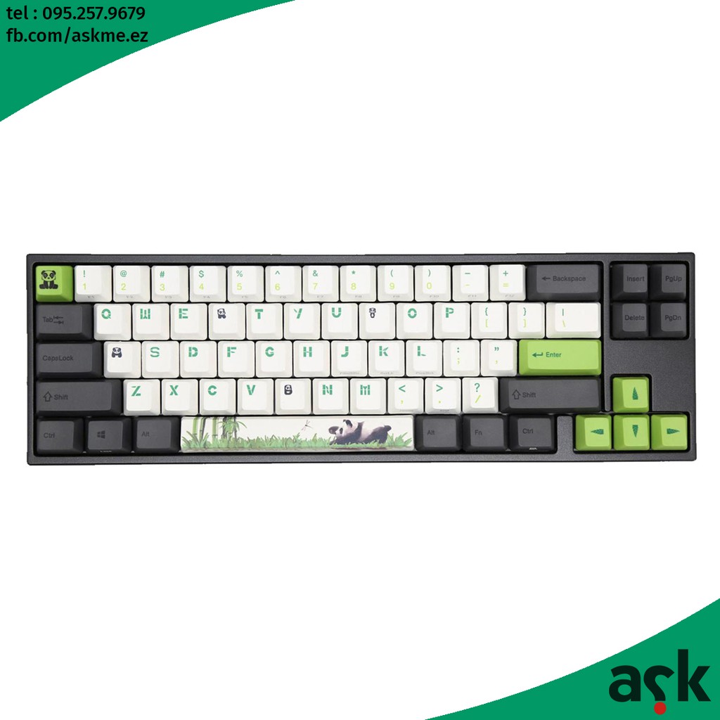 Ducky x Varmilo MIYA PRO Panda - Cherry Blue sw ( KEY : TH/US ) สินค้า ...