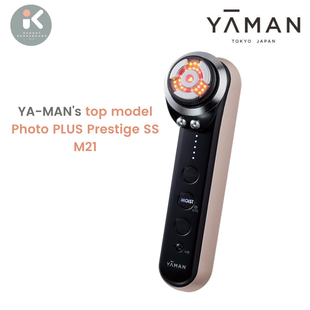 [ส่งฟรี] เครื่องยกกระชับผิวหน้า YA-MAN RF Facial Device"Photo PLUS Prestige SS"M21 จากญี่ปุ่น ...