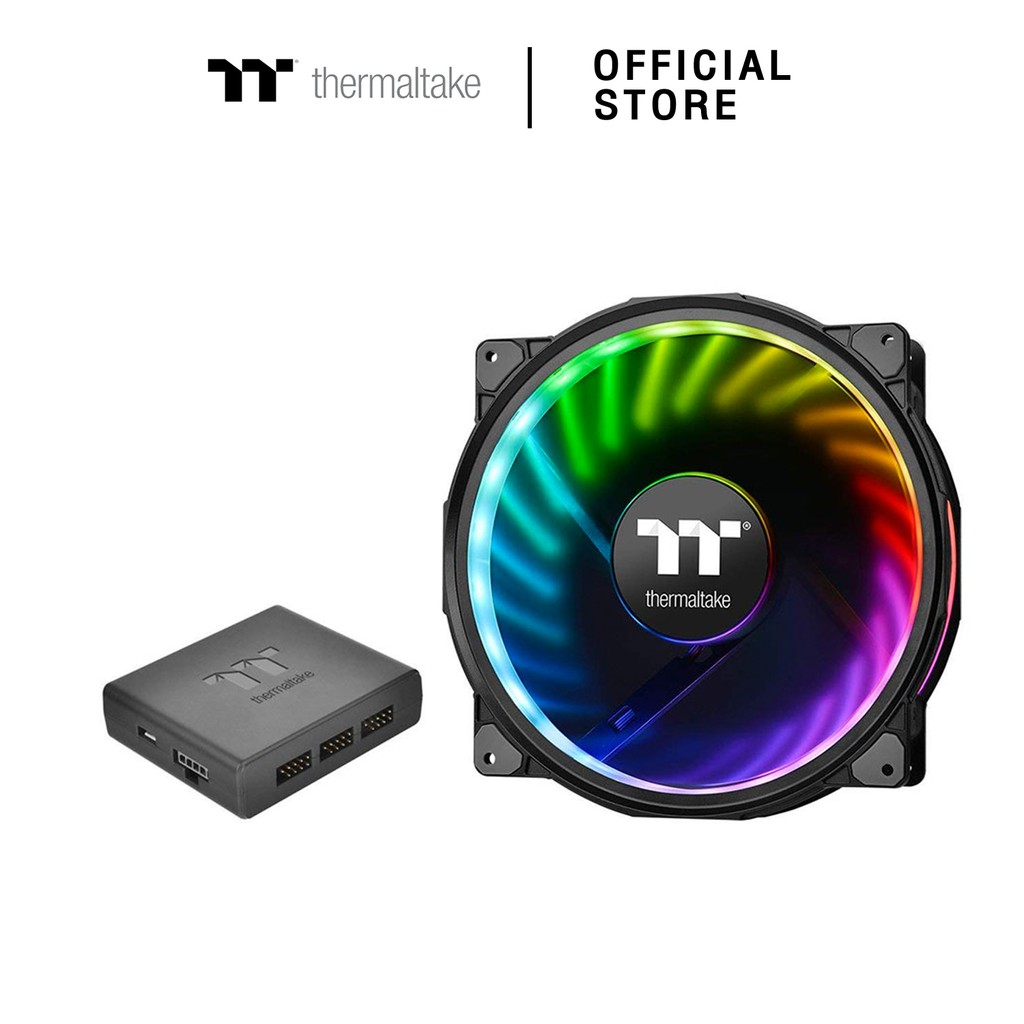Thermaltake Riing Plus 20 RGB Case Fan TT Premium Edition (Single Fan ...