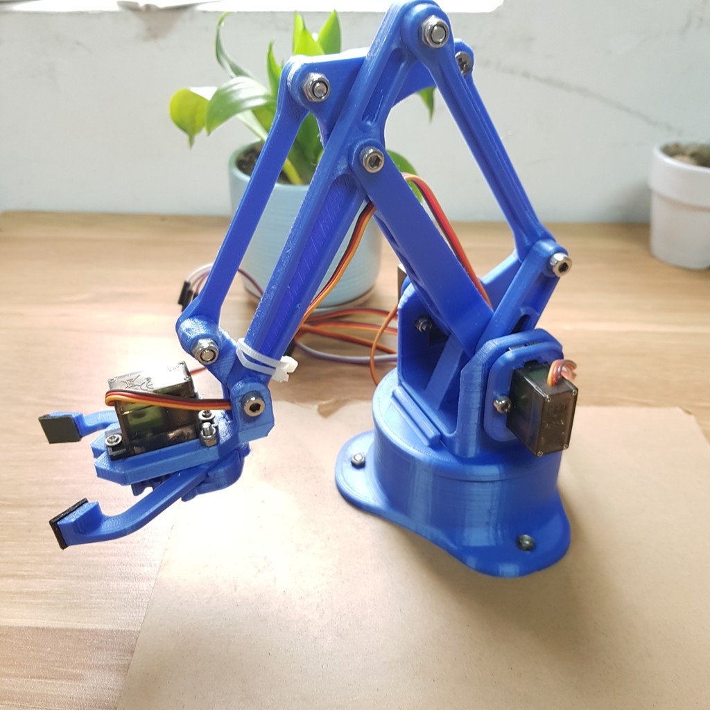 In3d Robot Arm MG90S | Shopee Thailand