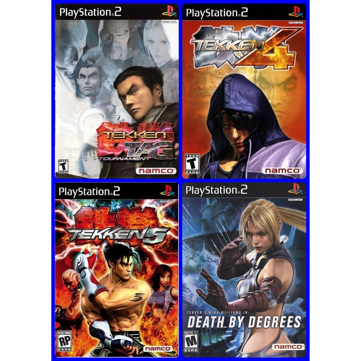 Tekken ทุกภาค แผ่นเกม PS2 เพลย์สเตชั่น 2 | Shopee Thailand