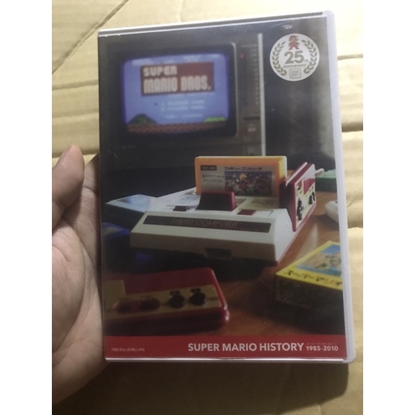 แผ่นที่ระลึก 25 ปี Super Mario History แท้จาก Nintendo หายากน่าสะสม