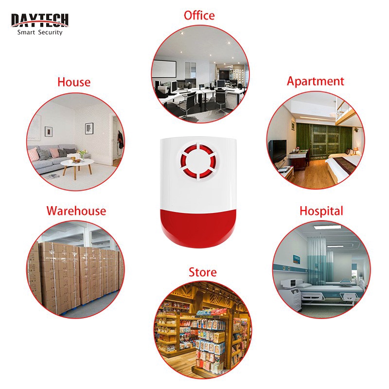 🔥ส่งไวจากไทย🔥Daytech SOS Emergency Siren กริ่งฉุกเฉิน สำหรับผู้ป่วย ไซเรน 1 ไซเรน 2 ปุ่ม JH003 ...