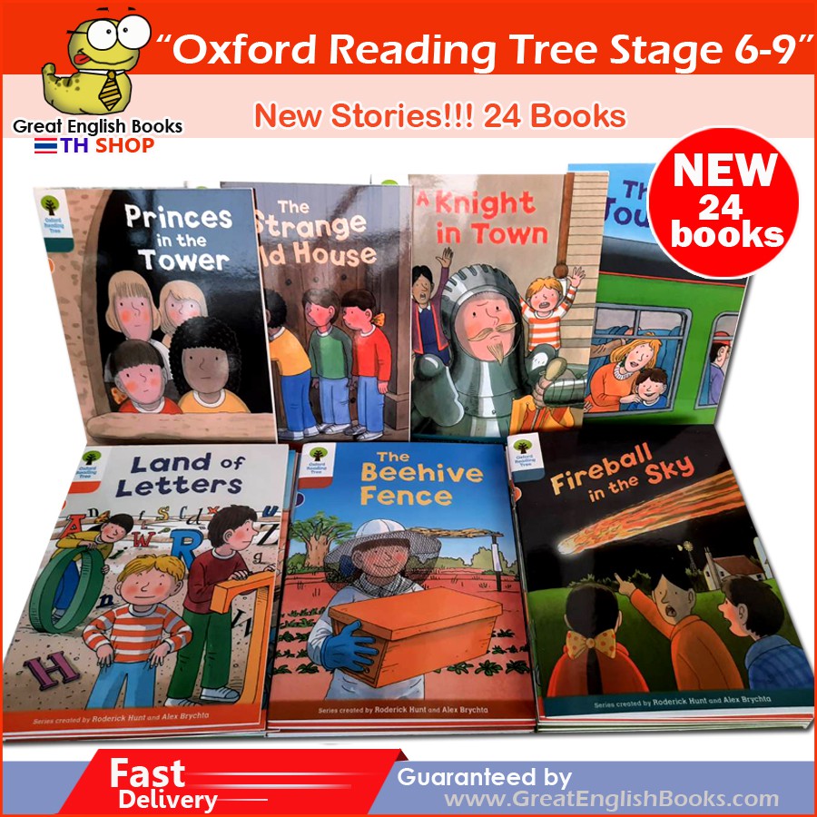 *มี 2 เกรด* หนังสือเด็กภาษาอังกฤษ Oxford Reading Tree Level 6-9 เนื้อ ...