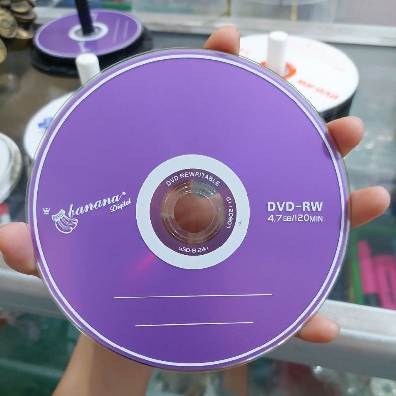 แผ่น CD R CD RW DVD R DVD RW Brand GT PRO | Shopee Thailand